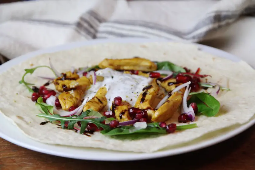 Chicken Wraps persian style - Labsalliebe