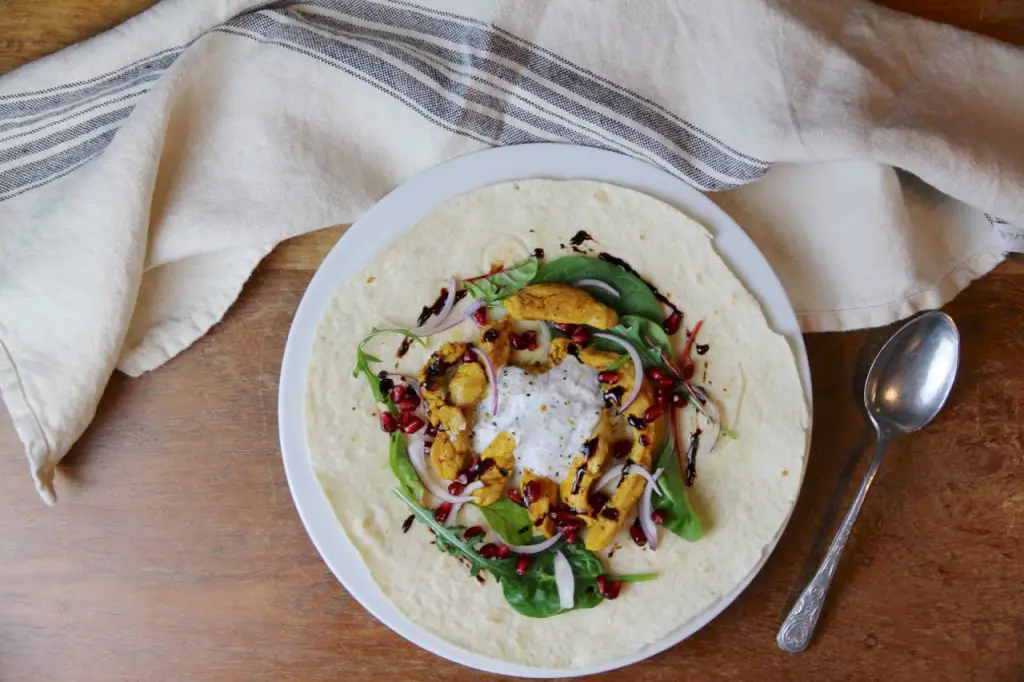 Chicken Wraps persian style - Labsalliebe