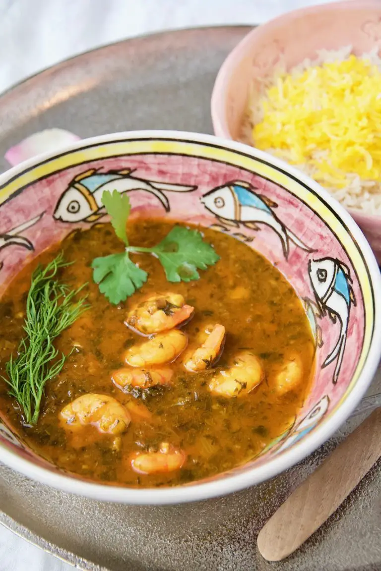 Ghalieh Meygoo - Persian Shrimp in a Tamarind and Cilantro Sauce ...