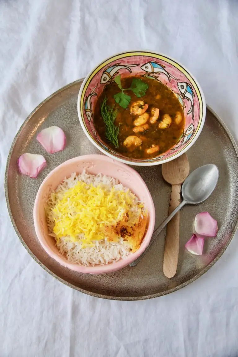 Ghalieh Meygoo - Persian Shrimp in a Tamarind and Cilantro Sauce ...