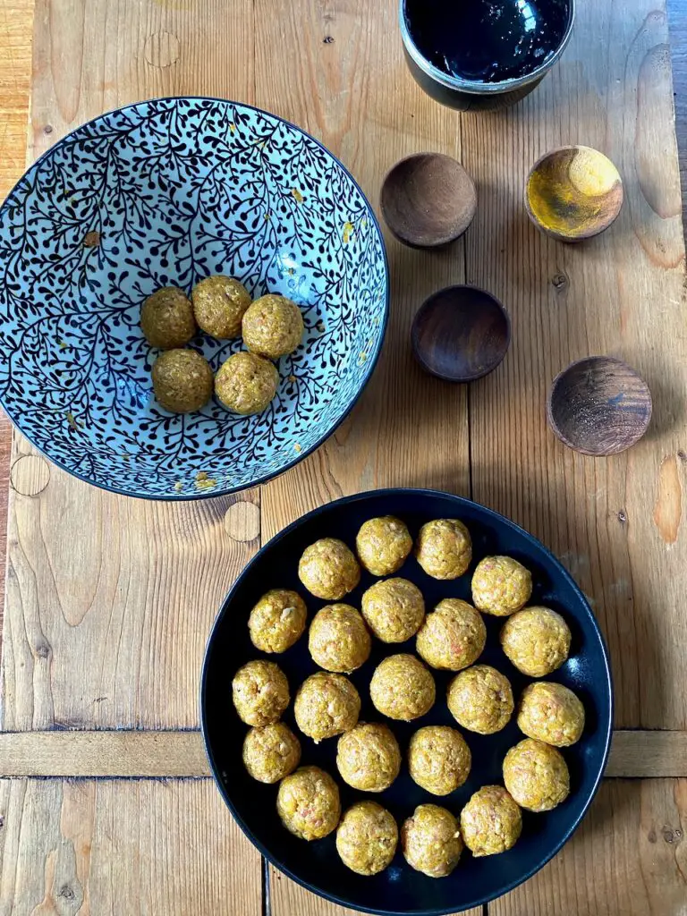 Mash polo - Rice with Mung Beans and Meatballs ماش پلو - Labsalliebe