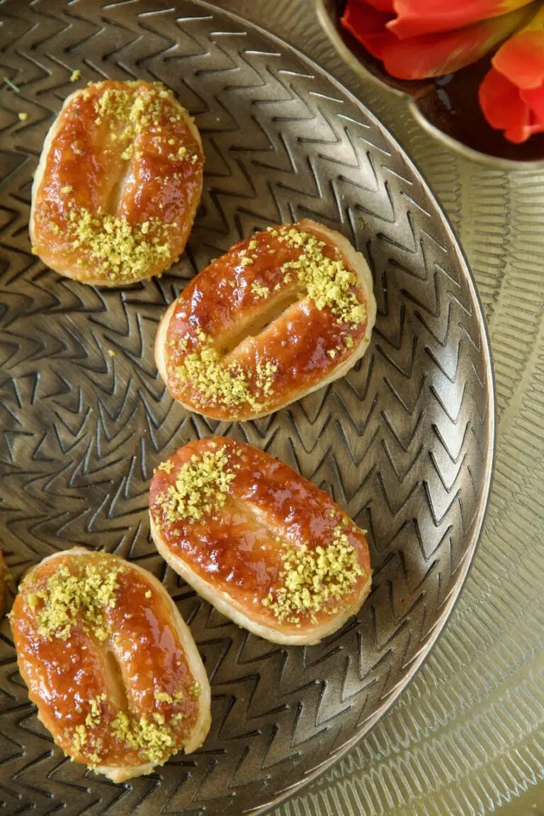 Shirini-e Zaban - Persian Puff Pastry شیرینی زبان - Labsalliebe