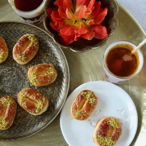 Shirini-e Zaban - Persian Puff Pastry شیرینی زبان - Labsalliebe