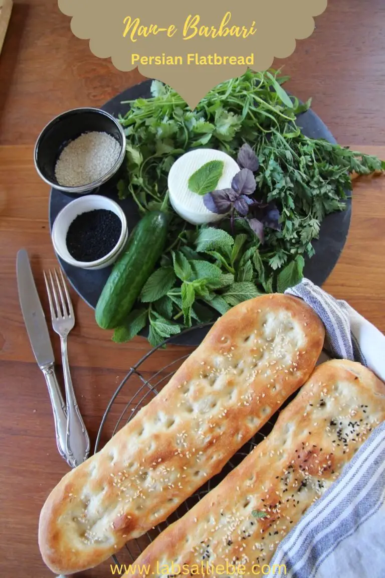 Nan-e Barbari - Persian Flatbread - Labsalliebe