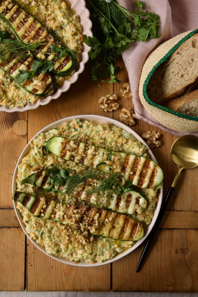 Borani Kadoo - Zucchini Yogurt Dip بورانی کدو - Labsalliebe
