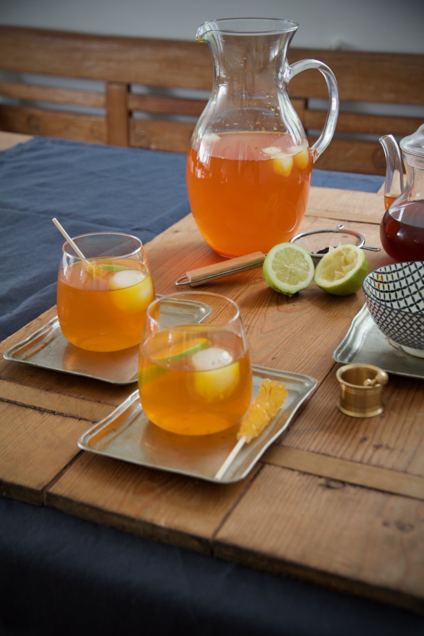 Saffron Iced Tea – آیس تی زعفران - Labsalliebe