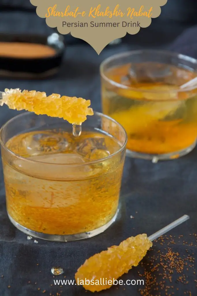 Sharbat-e Khakshir Nabat - Persian Summer Drink - Labsalliebe