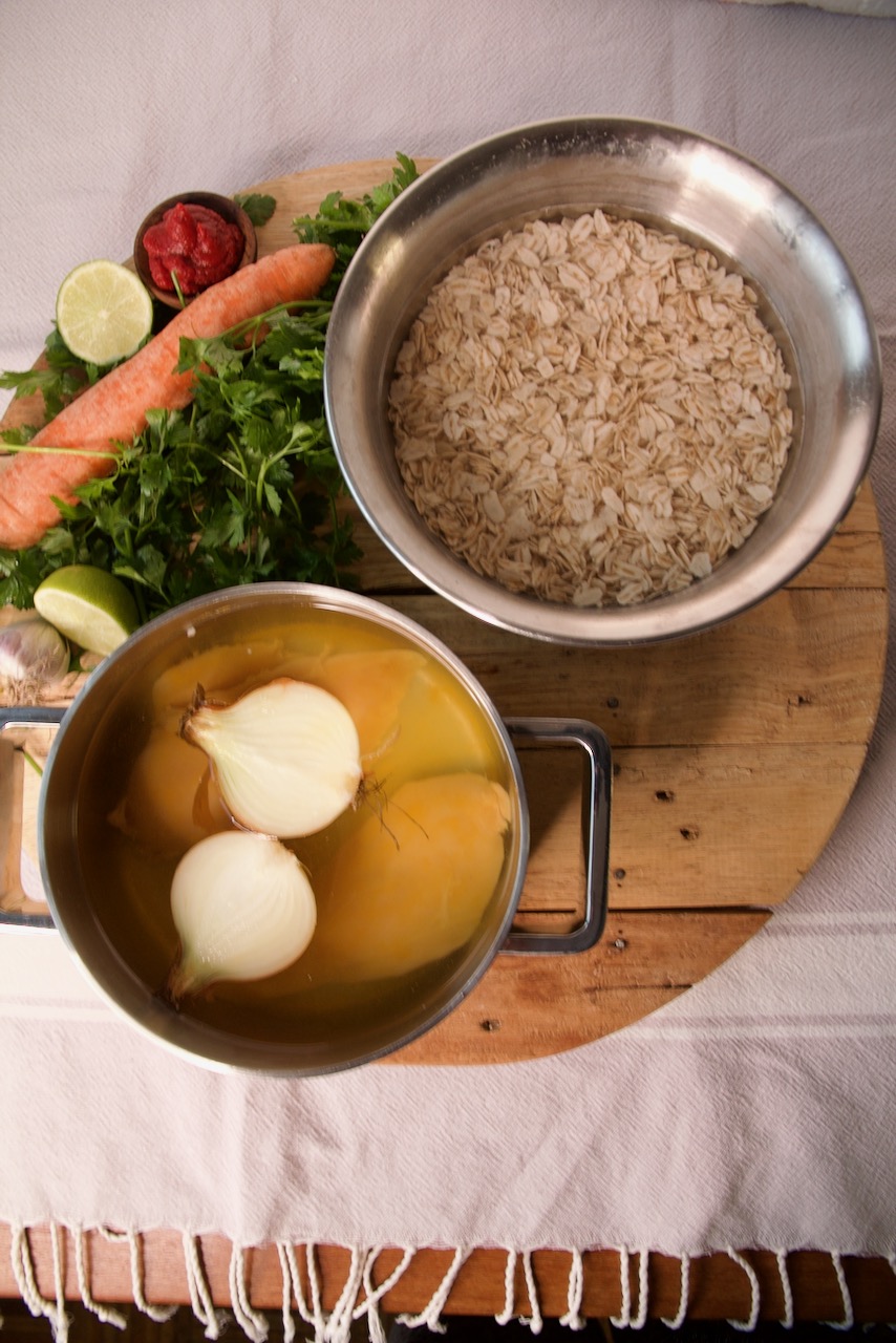 Soup-e Djo Parak – Barley Flakes Soup سوپ جو پرک - Labsalliebe