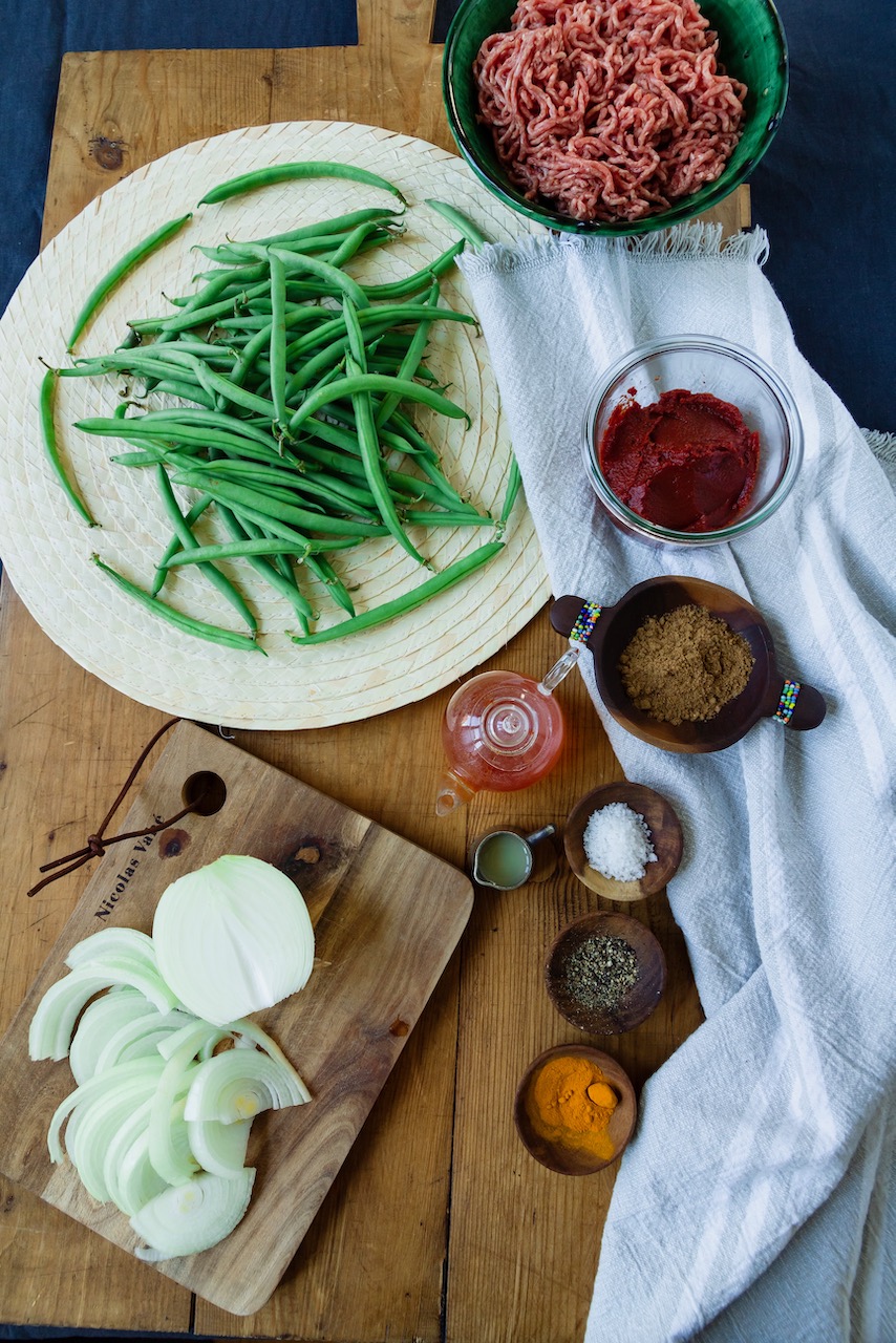 Loobia Polo – Persian Rice with Green Beans and Ground Meat لوبیا پلو ...