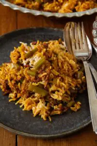 Loobia Polo – Persian Rice with Green Beans and Ground Meat لوبیا پلو ...