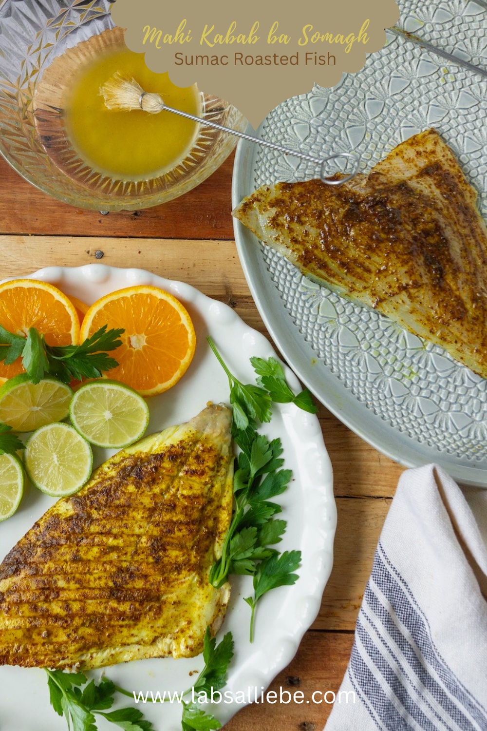 Mahi Kabab ba Somagh – Sumac Roasted Fish - Labsalliebe