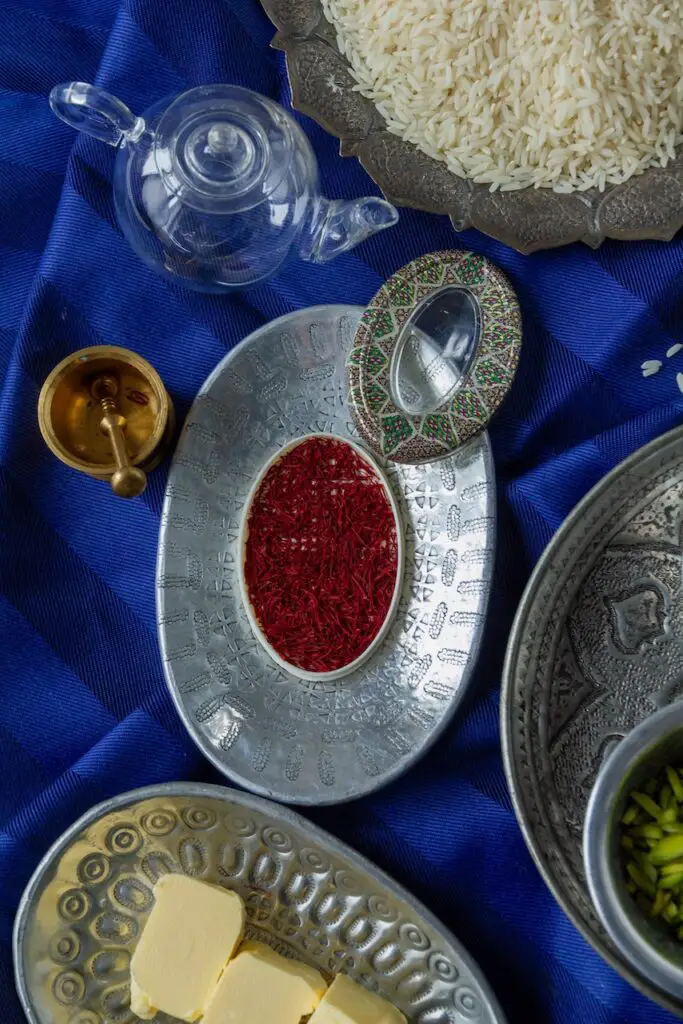 Sholeh Zard – Persian Saffron Rice Pudding - Labsalliebe