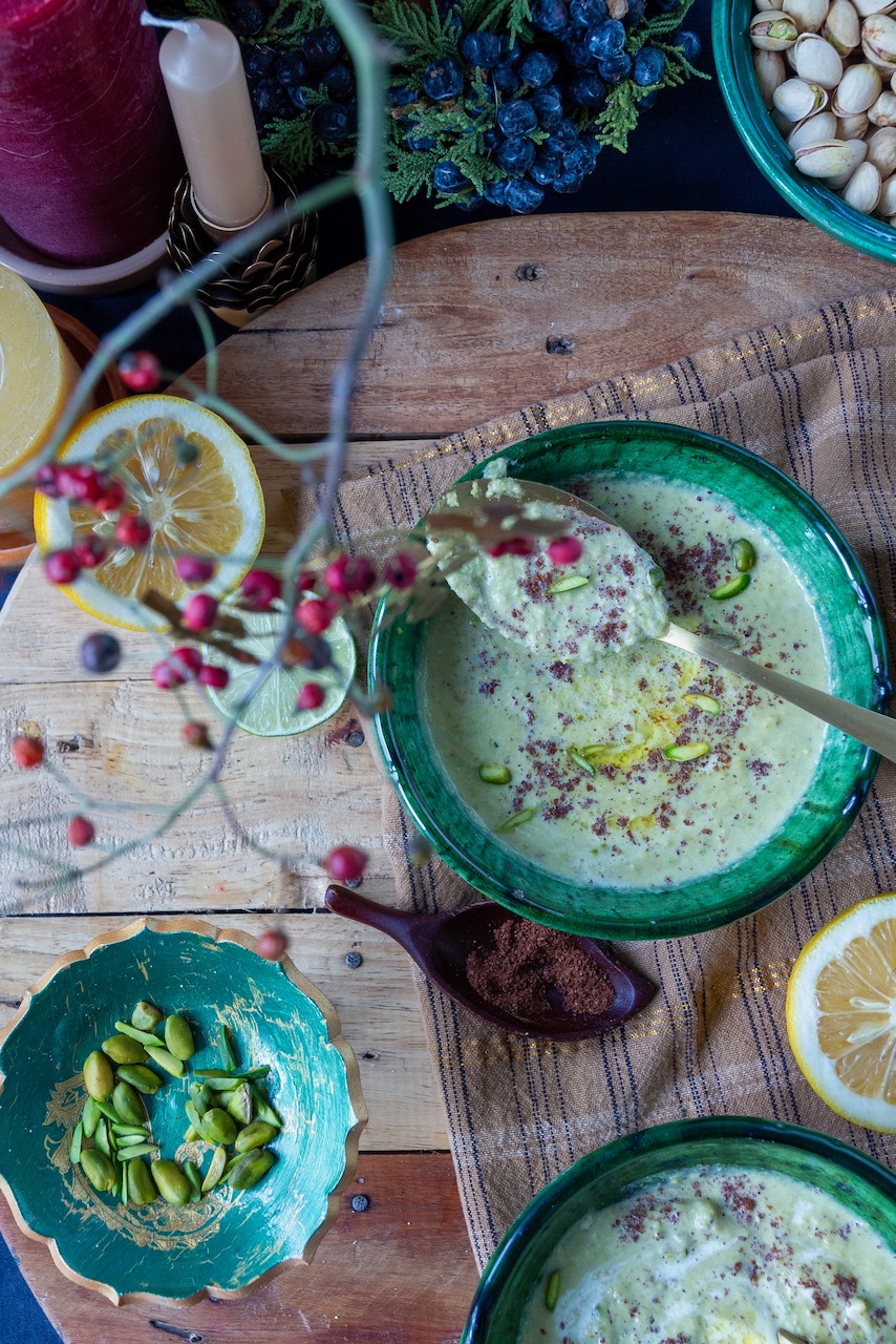 Soup-e-Pesteh – Persian Pistachio Soup - Labsalliebe