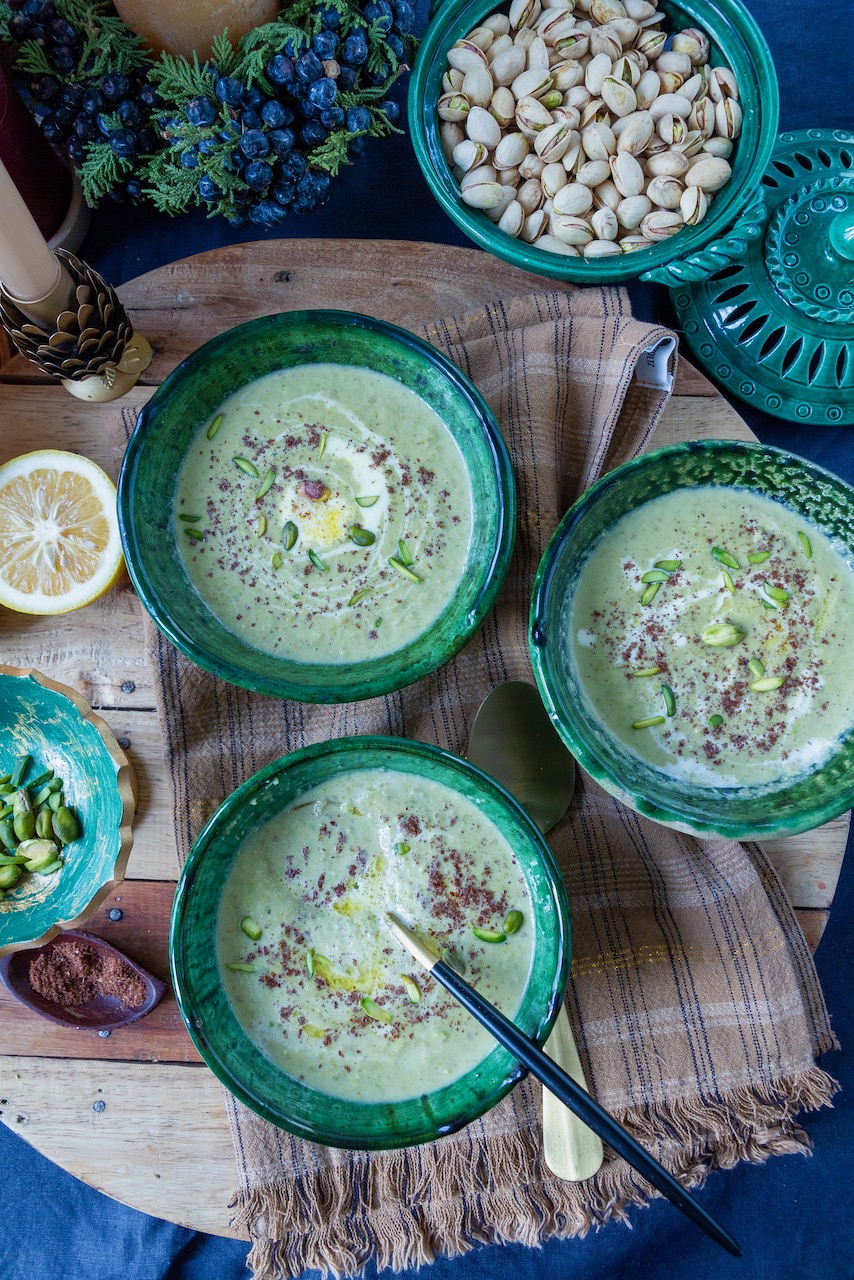 Soup-e-Pesteh – Persian Pistachio Soup - Labsalliebe