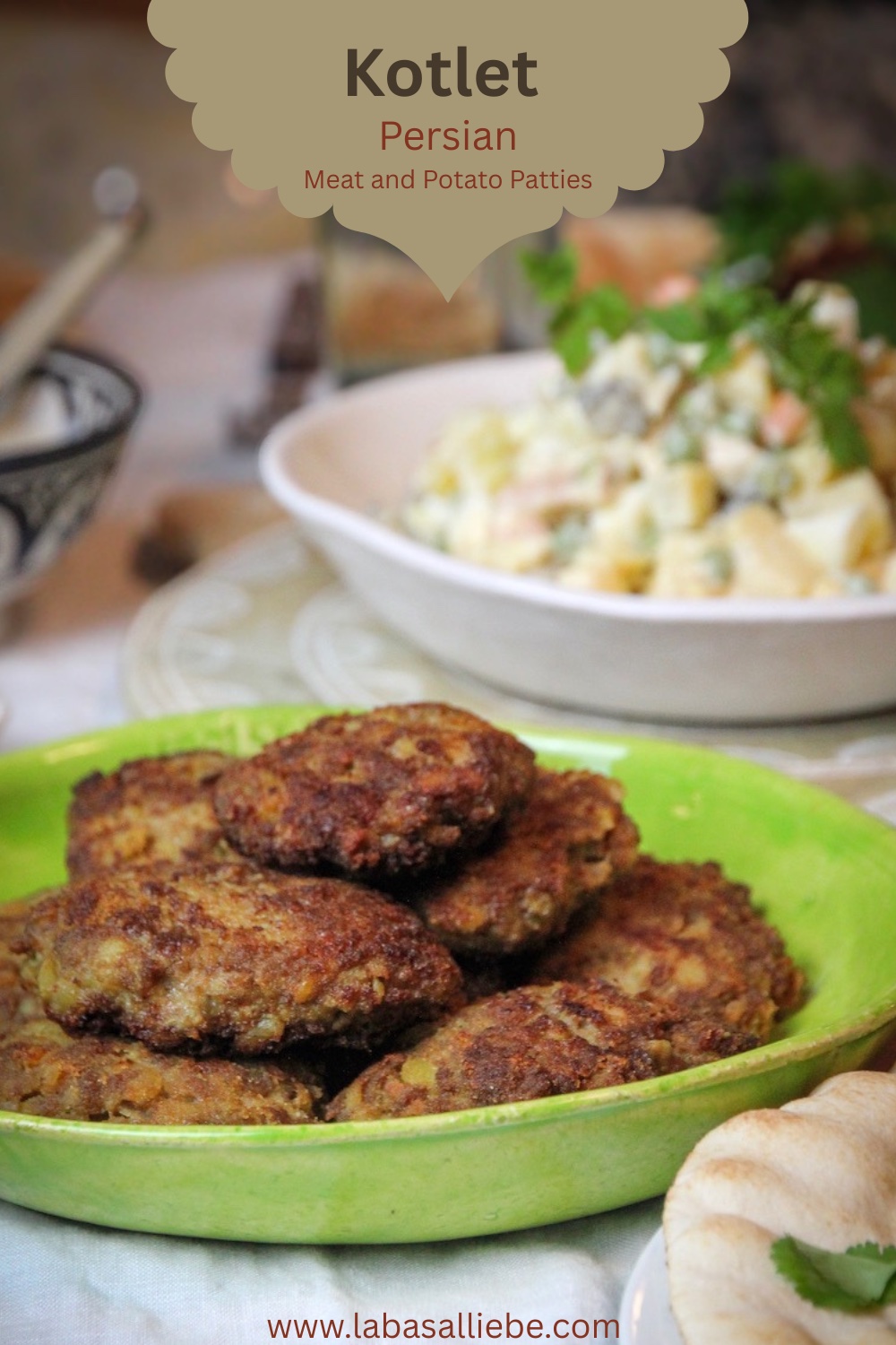 Kotlet - Persian Meat and Potato Patties - Labsalliebe