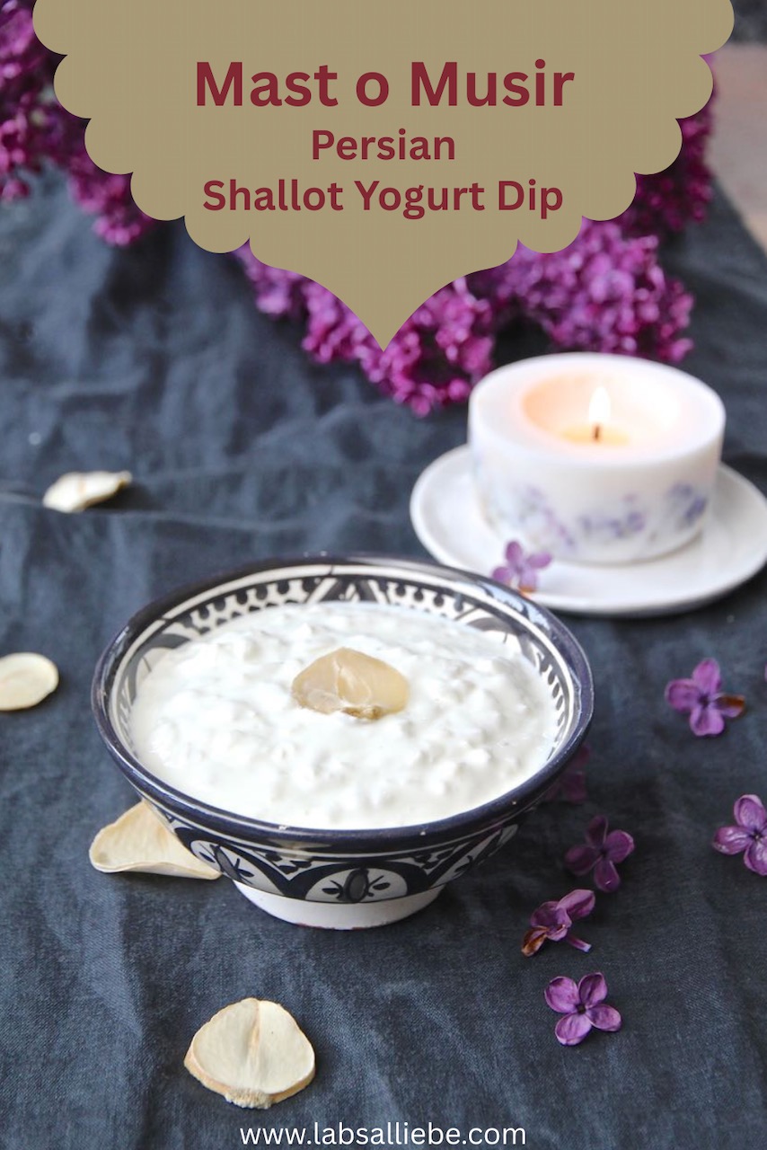 Mast-o Musir – Persian Shallot Yogurt Dip - Labsalliebe