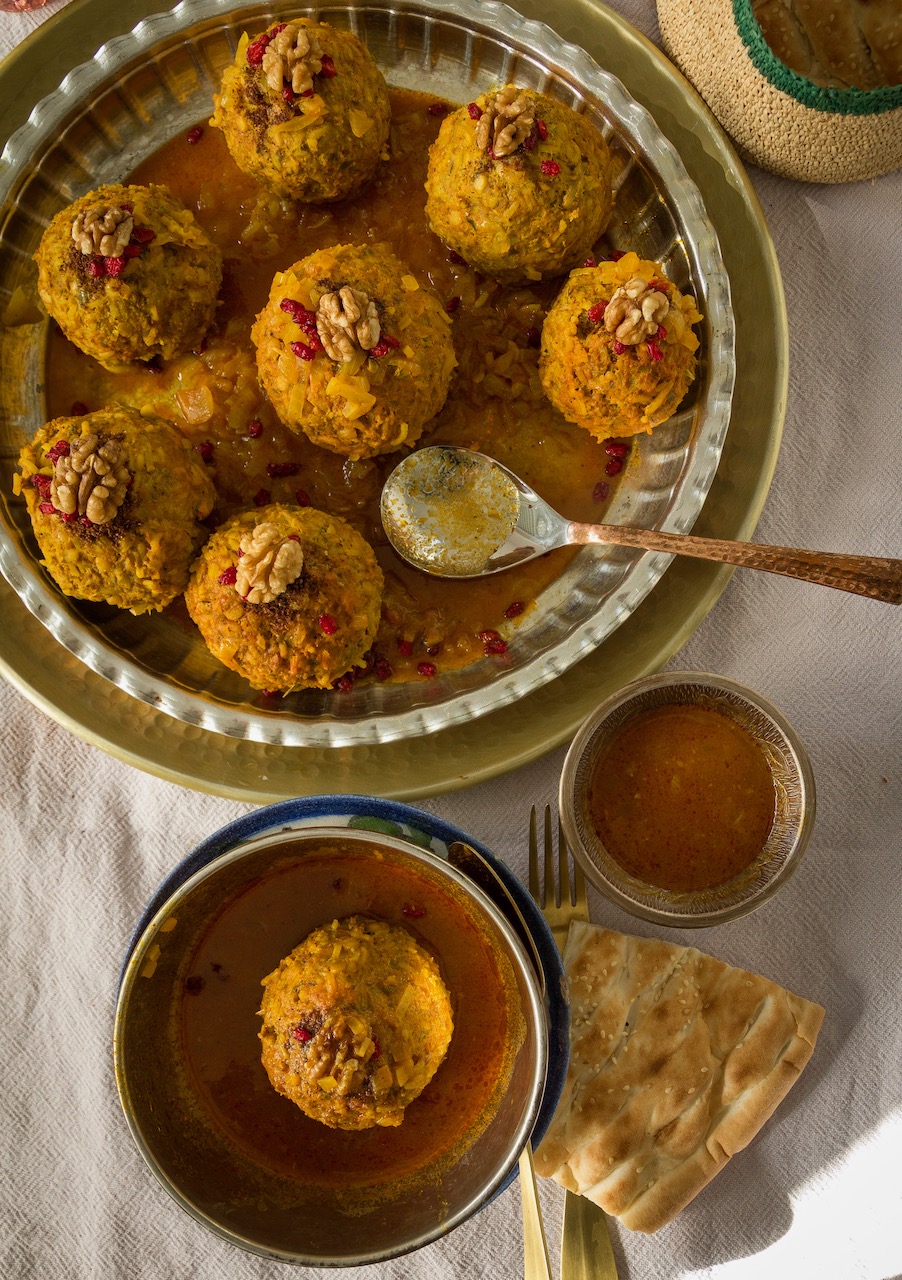 Koofteh Tabrizi – Persian stuffed Meatballs for Mehregan - Labsalliebe