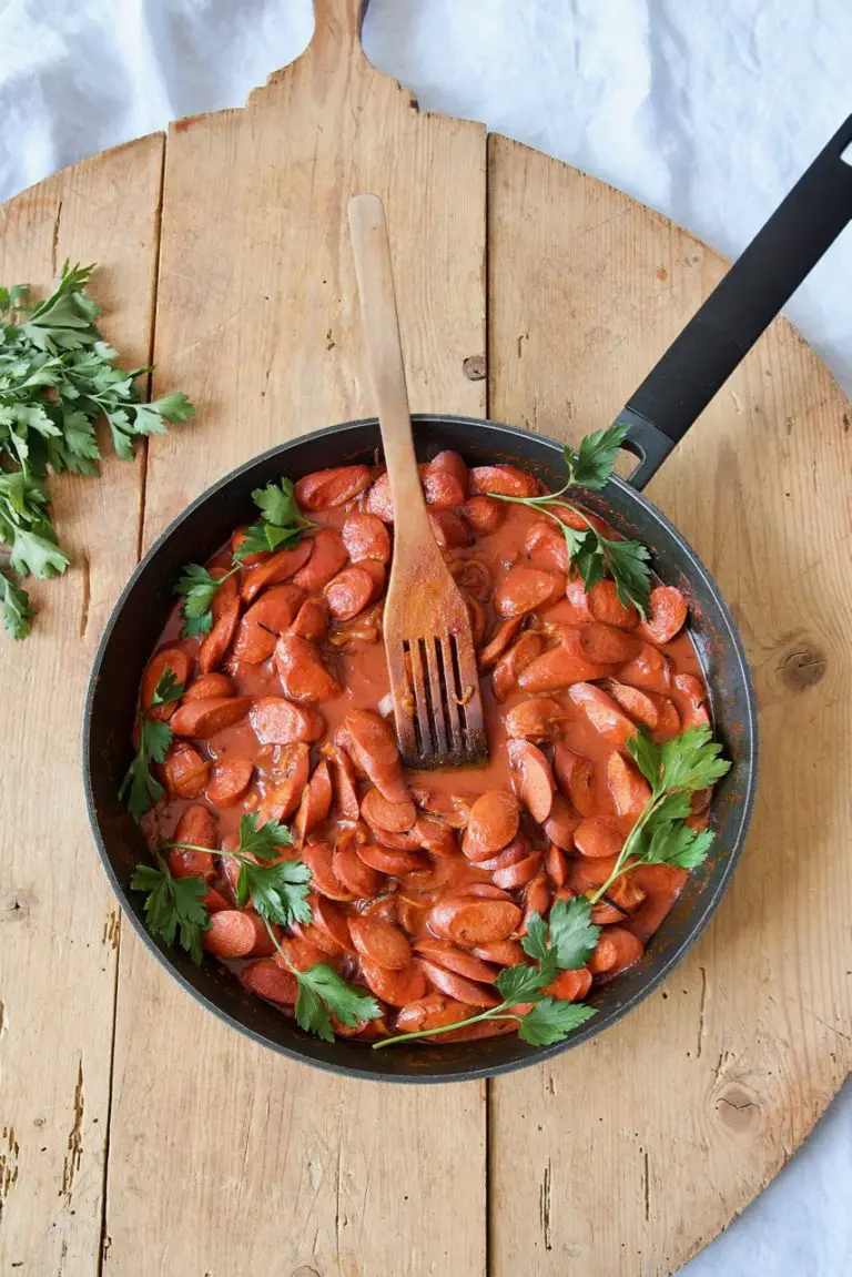 Sosis Bandari - Currywurst nach persischer Art - Labsalliebe