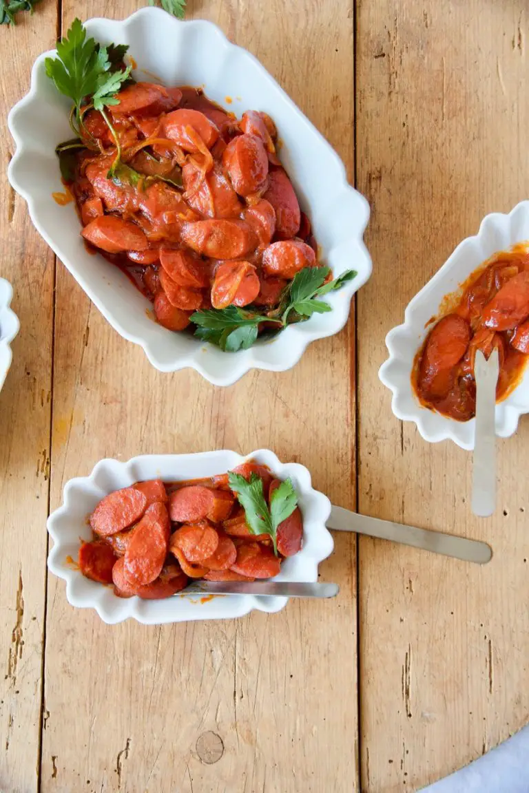 Sosis Bandari - Currywurst nach persischer Art - Labsalliebe