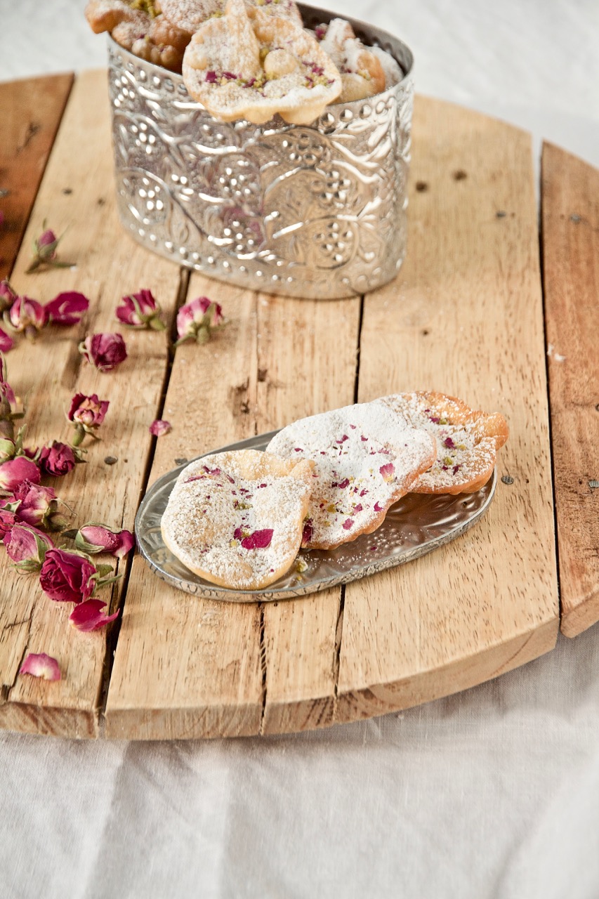 Gosh-e Fil - Knusprige Elefantenohren für Nowrooz oder Fasching ...