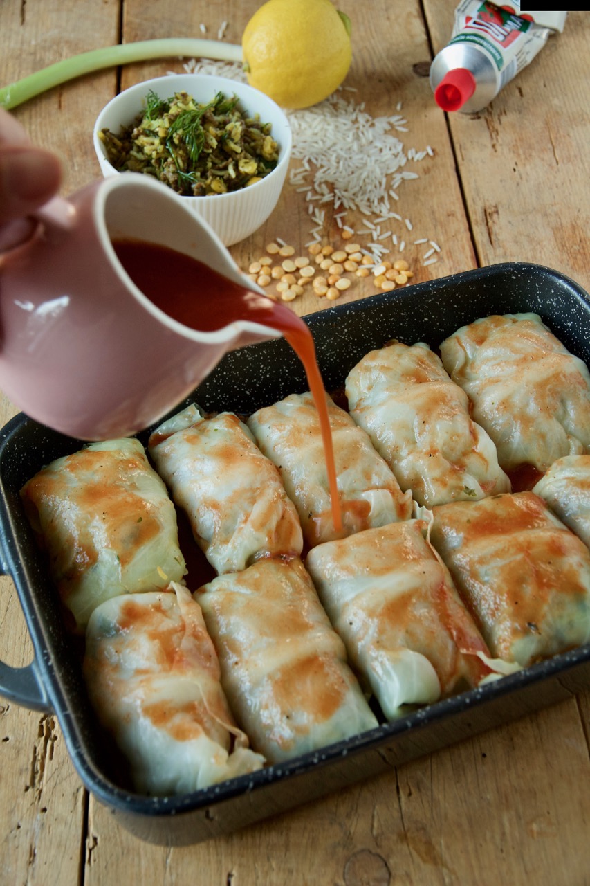 Dolmeh Kalam - Kohlrouladen nach persischer Art - Labsalliebe