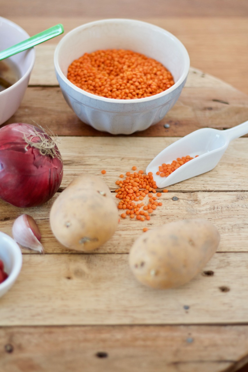 Dal Adas - Rotes Linsen Dal mit Tamarindenmark دال عدس - Labsalliebe