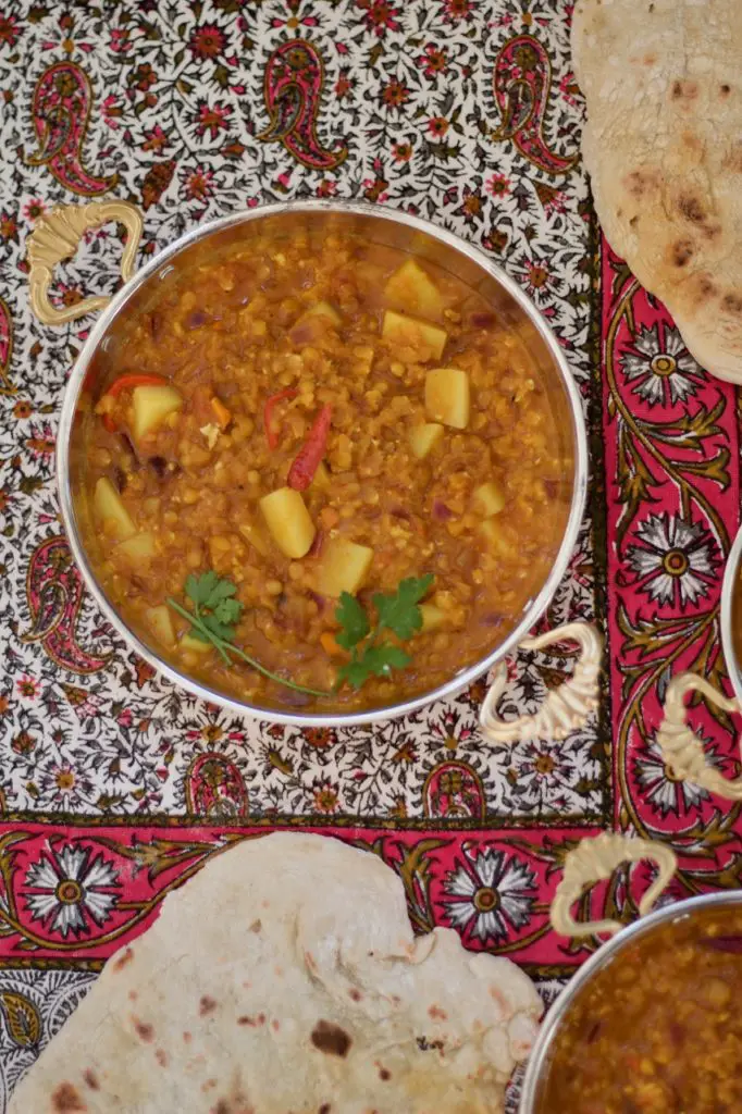 Dal Adas - Rotes Linsen Dal mit Tamarindenmark دال عدس - Labsalliebe