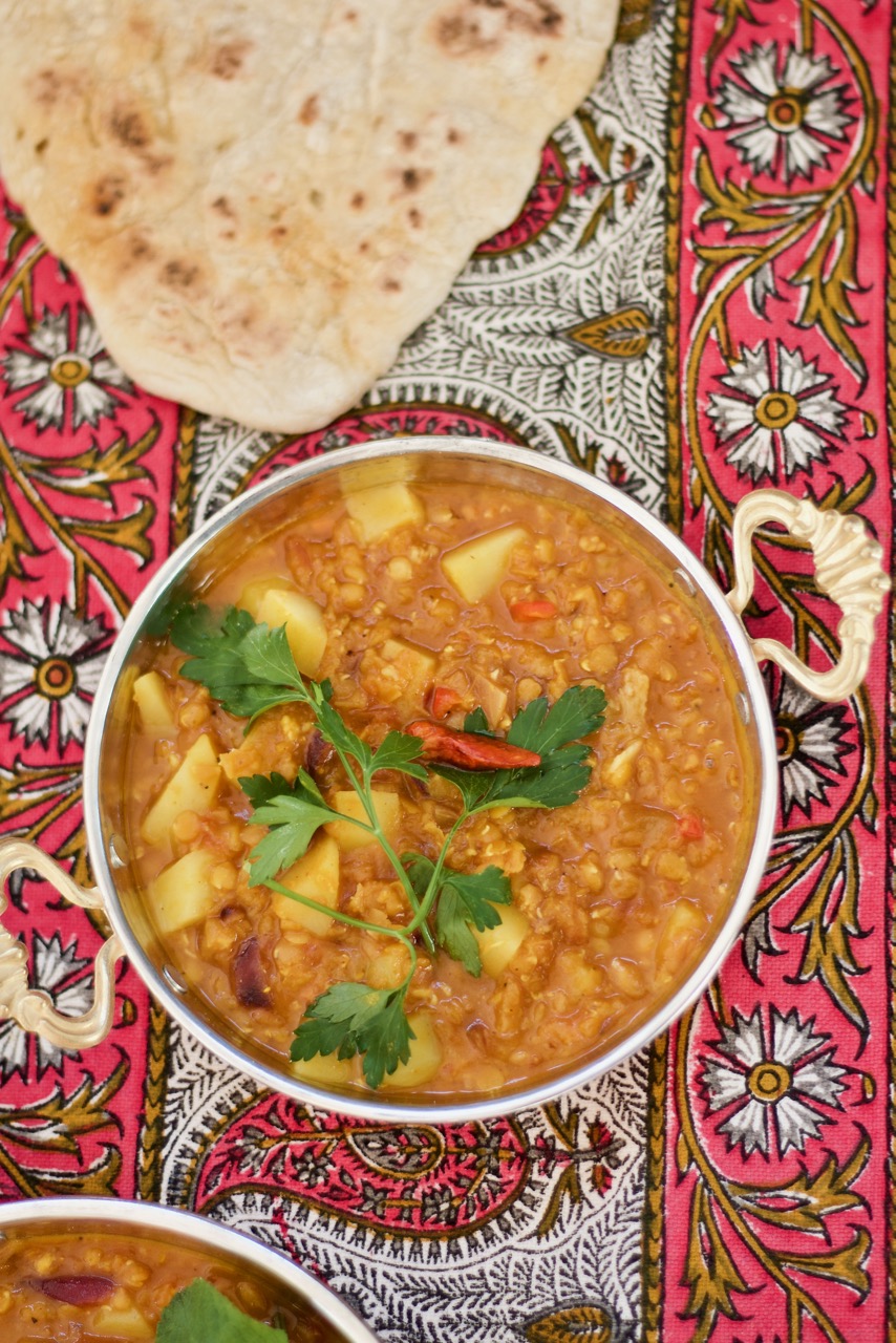 Dal Adas - Rotes Linsen Dal mit Tamarindenmark دال عدس - Labsalliebe