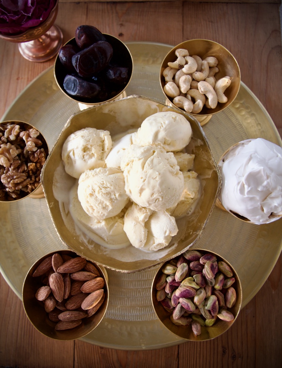 Majoon - Dattel-Eis-Shake mit Nüssen معجون - Labsalliebe