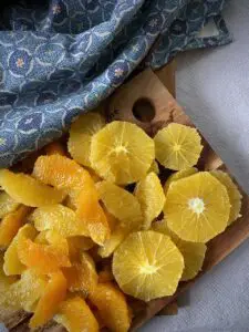 Khoresht-e Porteghal - Orangen-Hähnchenschenkel خورش پرتقال - Labsalliebe