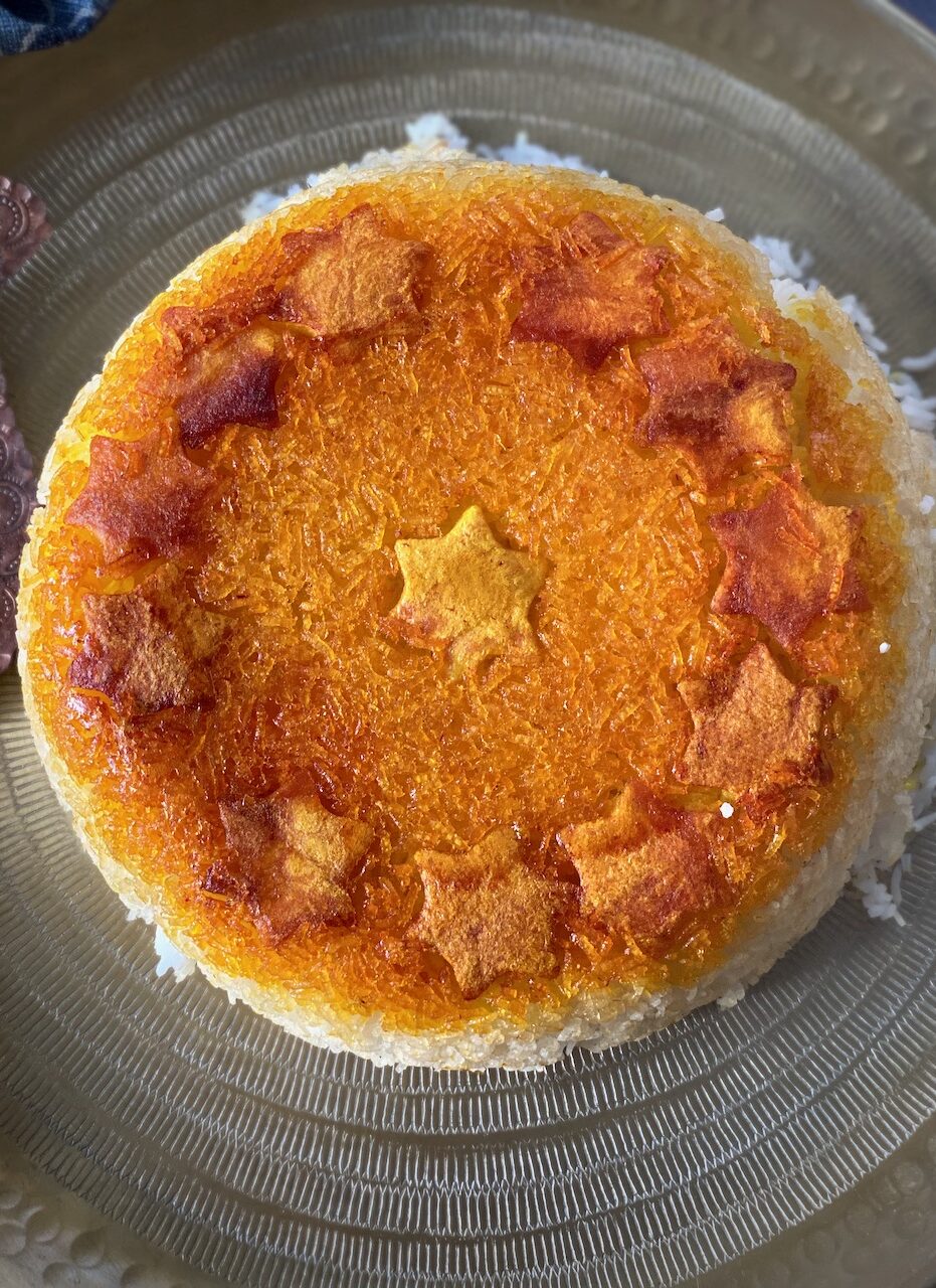 Khoresht-e Porteghal - Orangen-Hähnchenschenkel خورش پرتقال - Labsalliebe