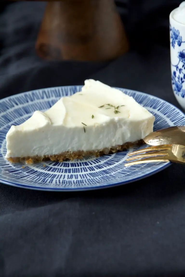 Honig und Joghurt Cheesecake mit Thymian - Labsalliebe