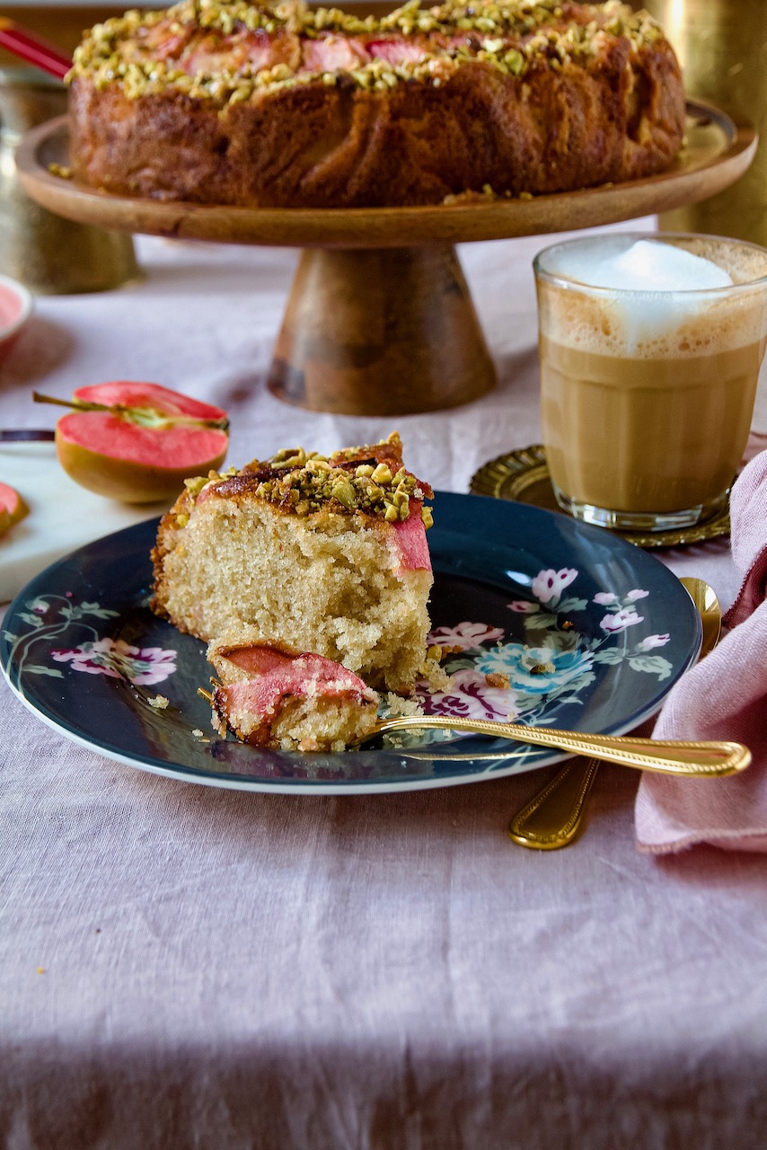 Cake Sib - persischer Apfelkuchen mit Pistazien کیک سیب - Labsalliebe