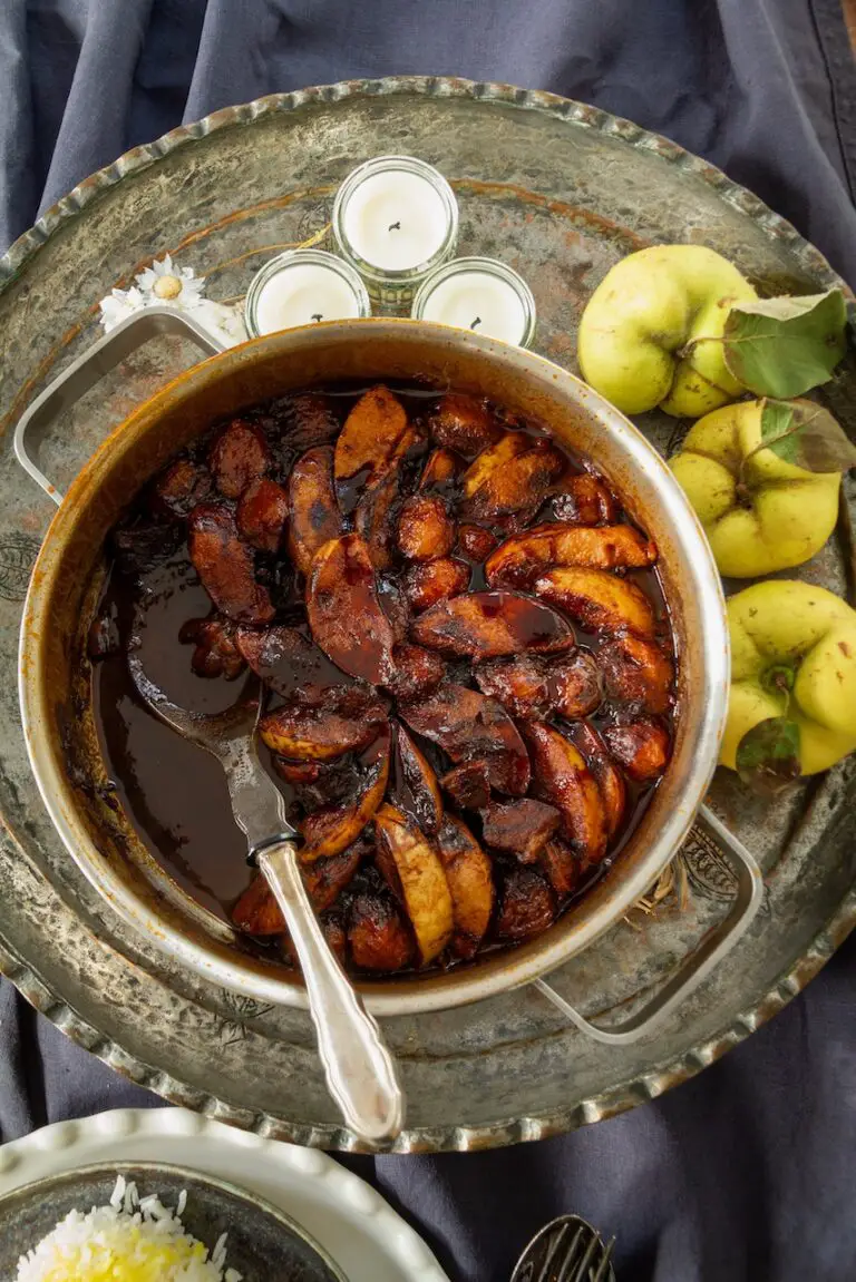 Khoresht-e Beh Aloo - Rindfleisch-Quitten-Schmortopf - Labsalliebe