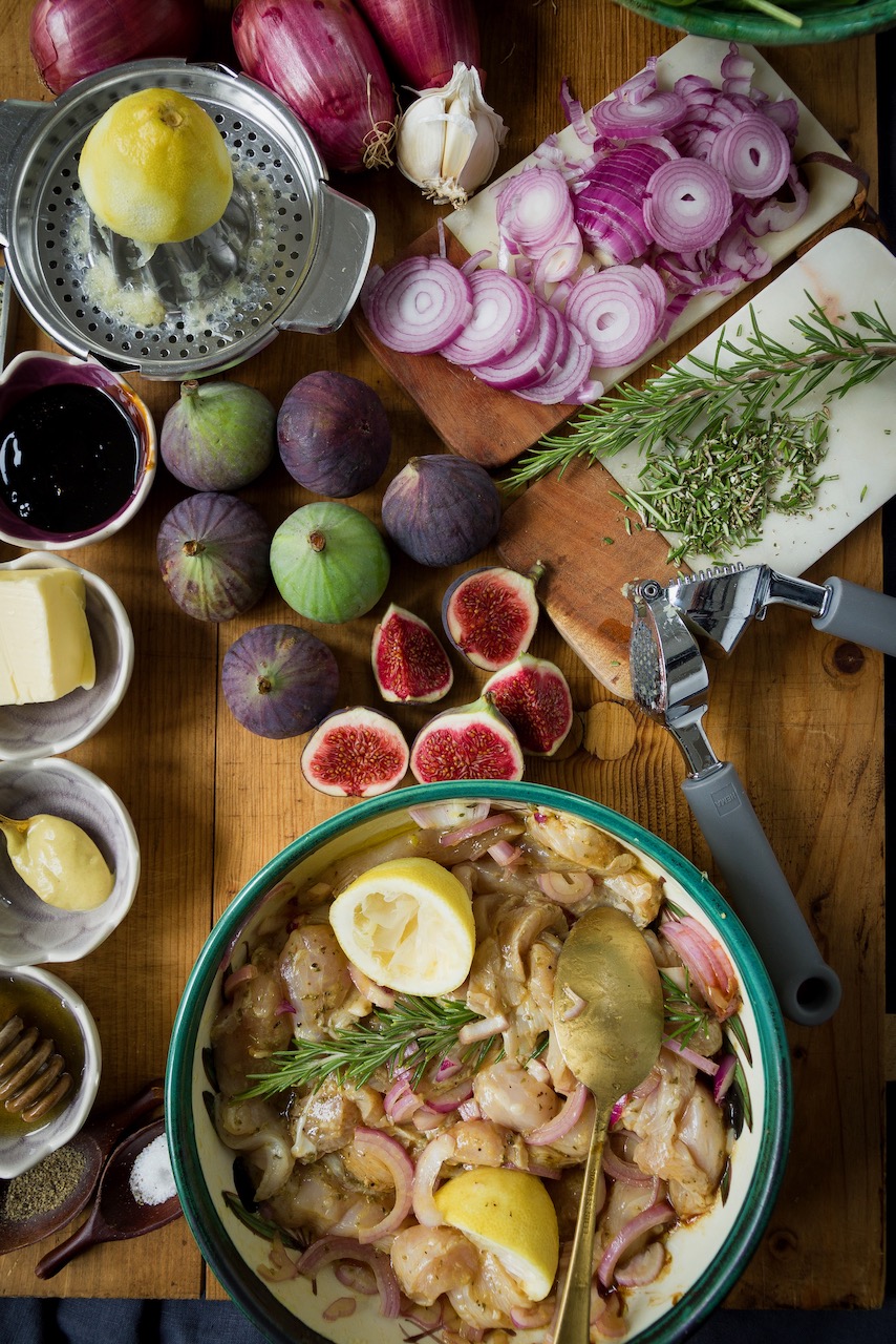 Khorak-e Anjir – Hähnchen mit Feigen & Spinat - Labsalliebe